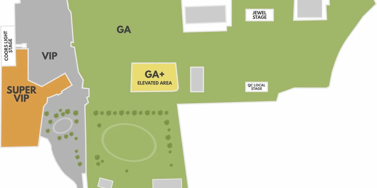 3-Day Pass: VIP (Located at the Coors Light Stage) | Lovin' Life Music Fest