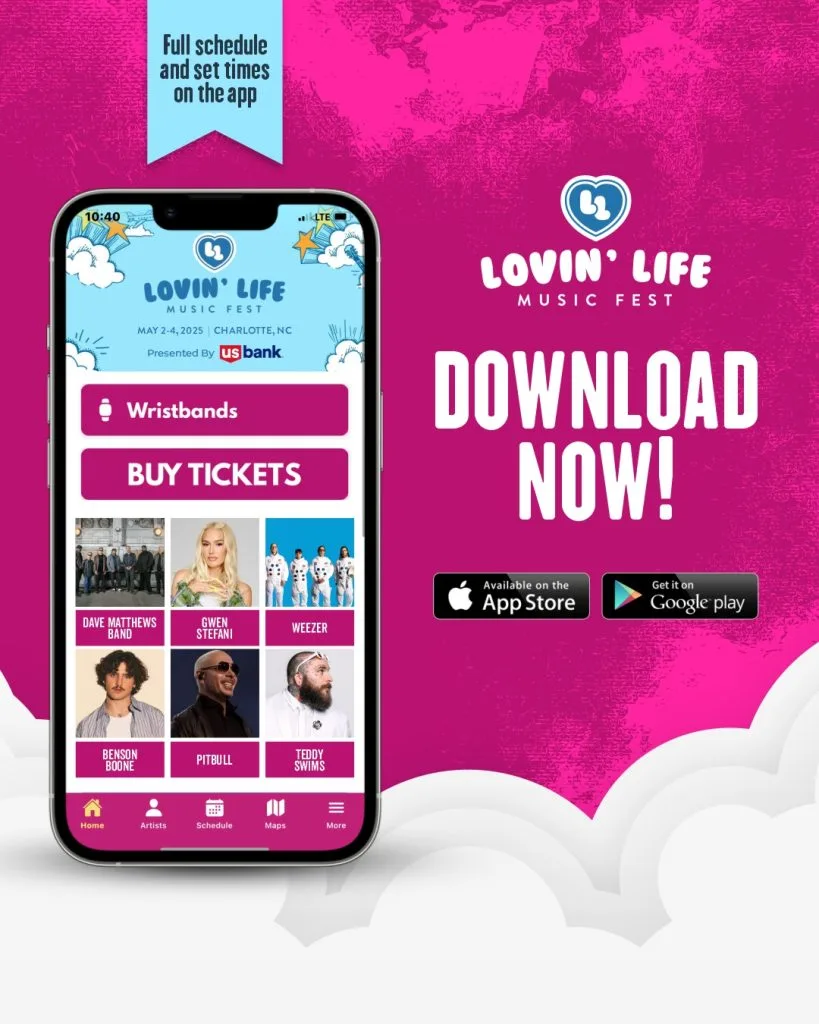 Download The Lovin' Life App Now | Lovin' Life Music Fest