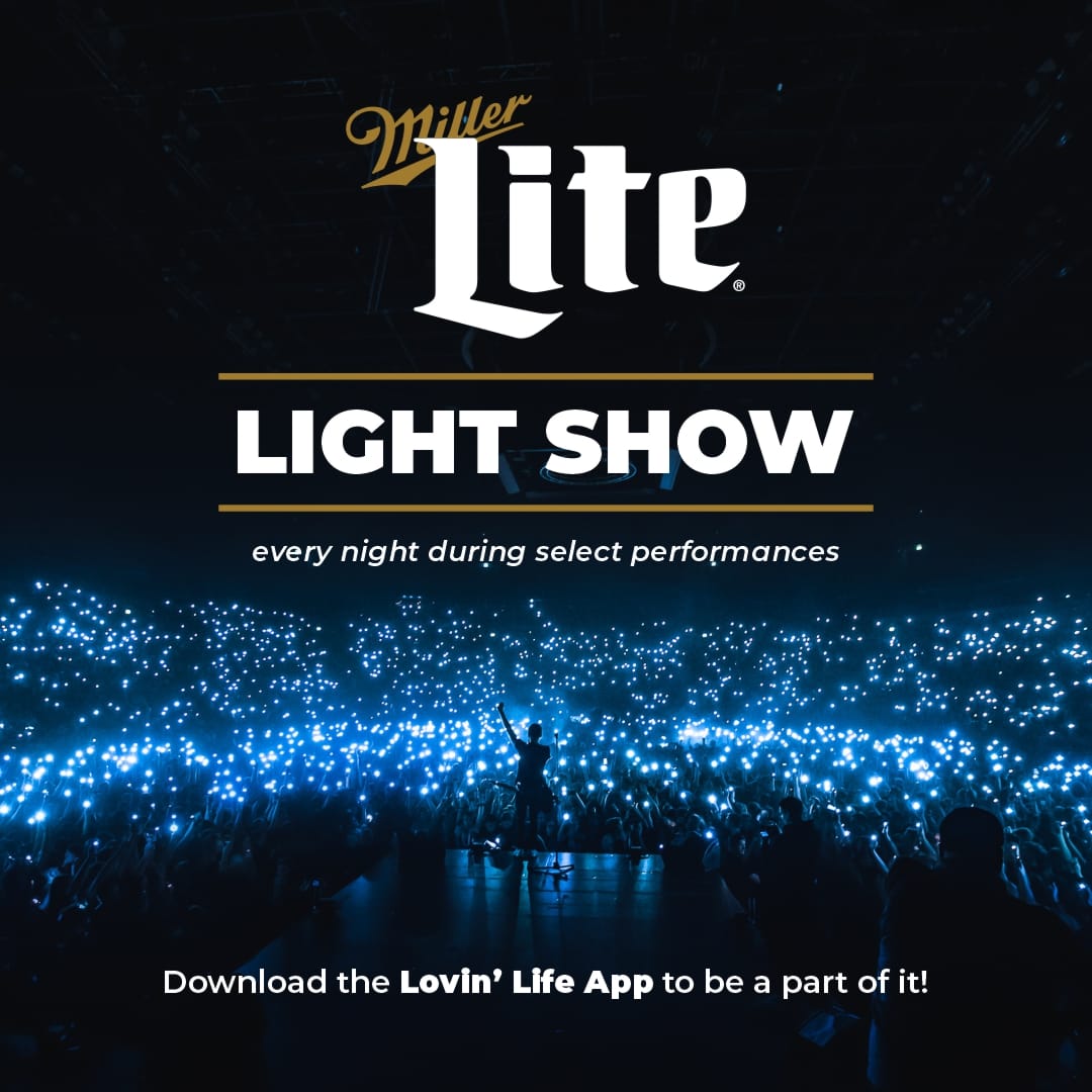 ALL NEW THIS YEAR - The Miller Lite Light Show | Lovin' Life Music Fest